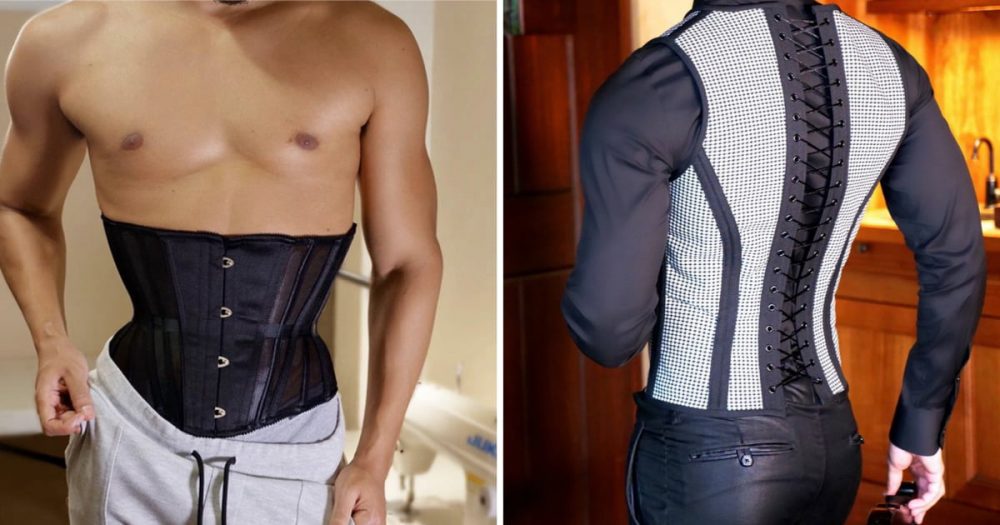 Des corsets hommes pour ceux qui veulent avoir un dos en V