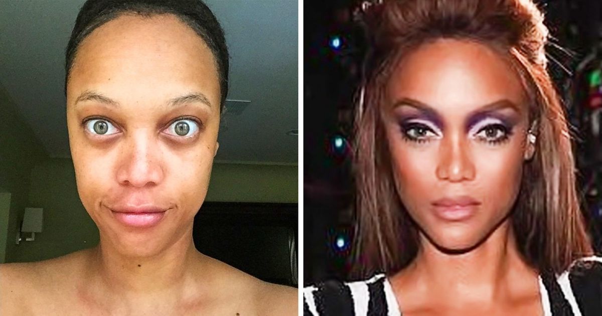 16 célébrités qui deviennent méconnaissables sans leur maquillage