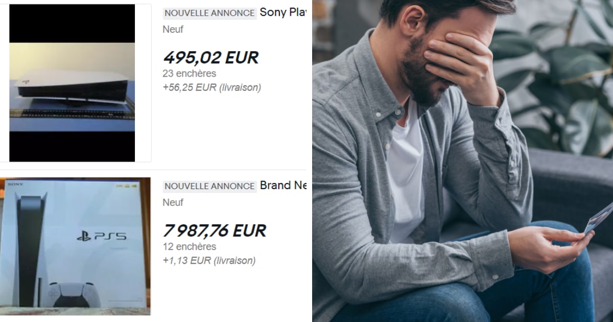 Il Achète Une Ps5 Sur Ebay Et Reçoit Une Photo « Si Vous êtes Assez
