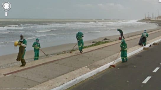 46 scènes drôles, étranges, voire flippantes, aperçues sur Google ...
