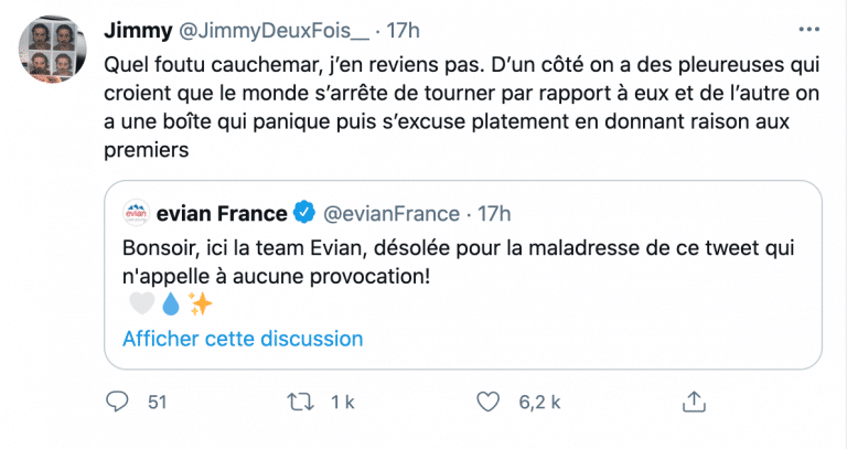 Ramadan : Evian au coeur de la polémique pour un tweet