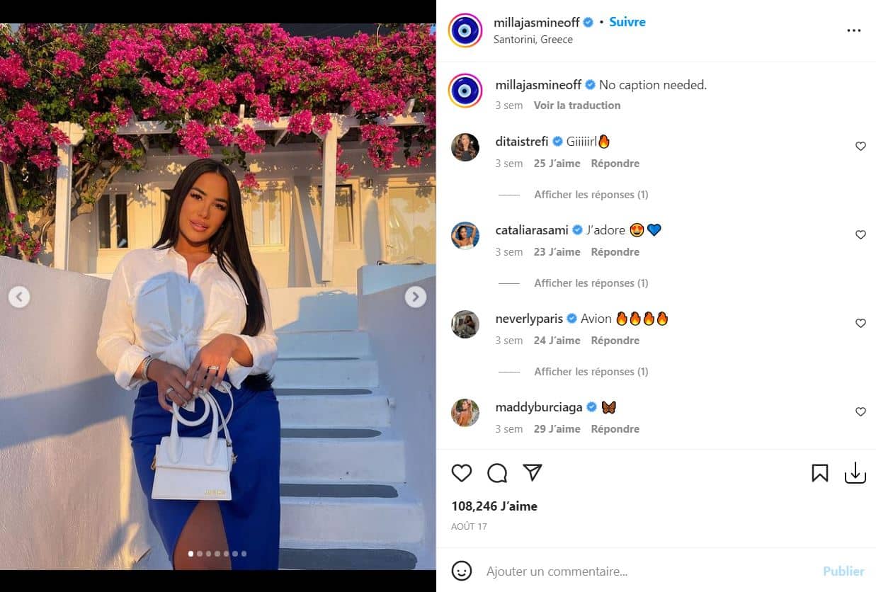 « Je suis millionnaire » : Milla Jasmine dévoile son salaire colossal ...
