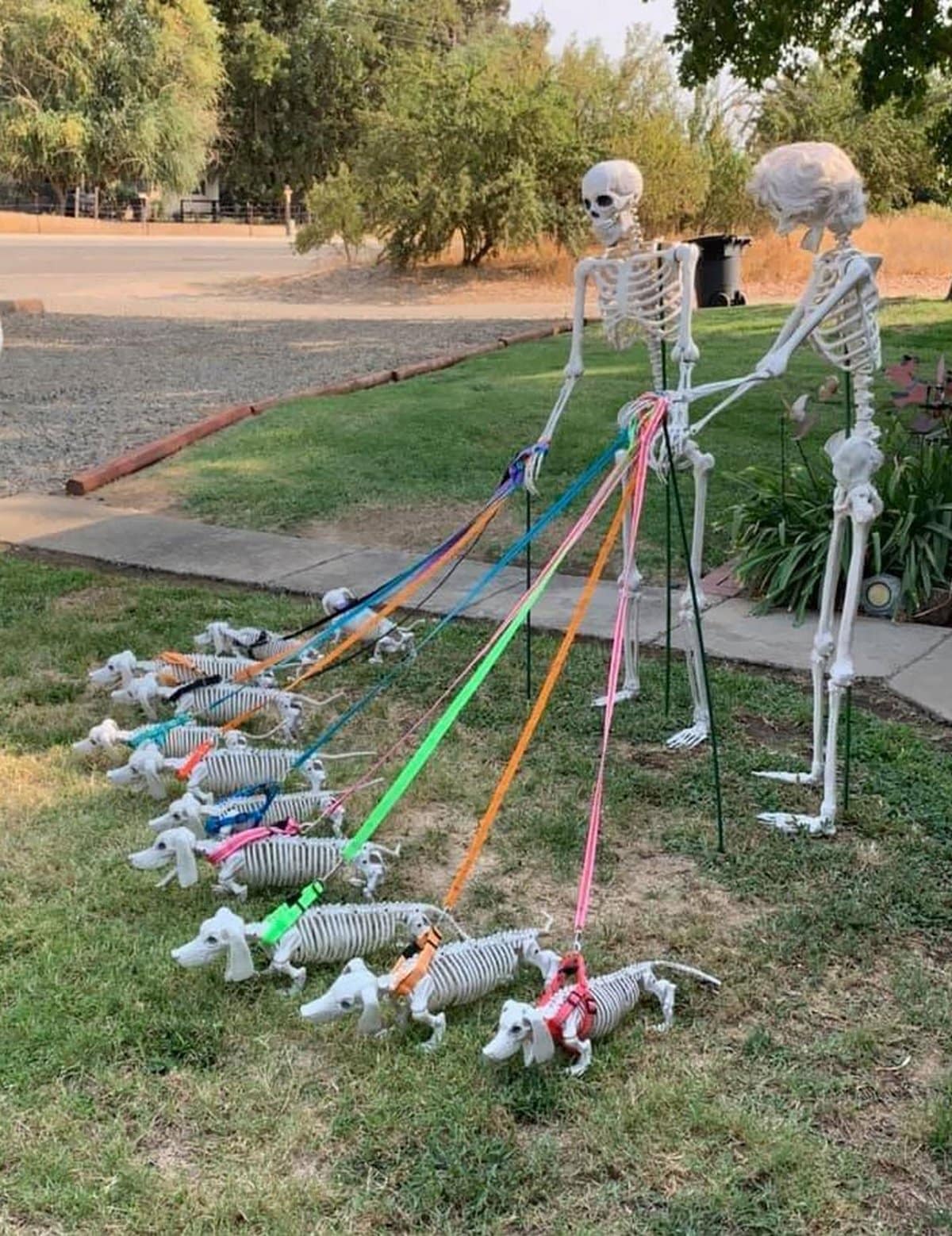 22 décorations d’Halloween flippantes qui ont fait peur aux voisins