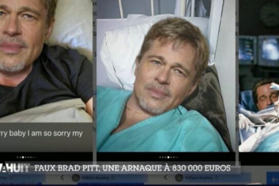 Séduite par un faux Brad Pitt, une Française se fait dépouiller de 830 ...