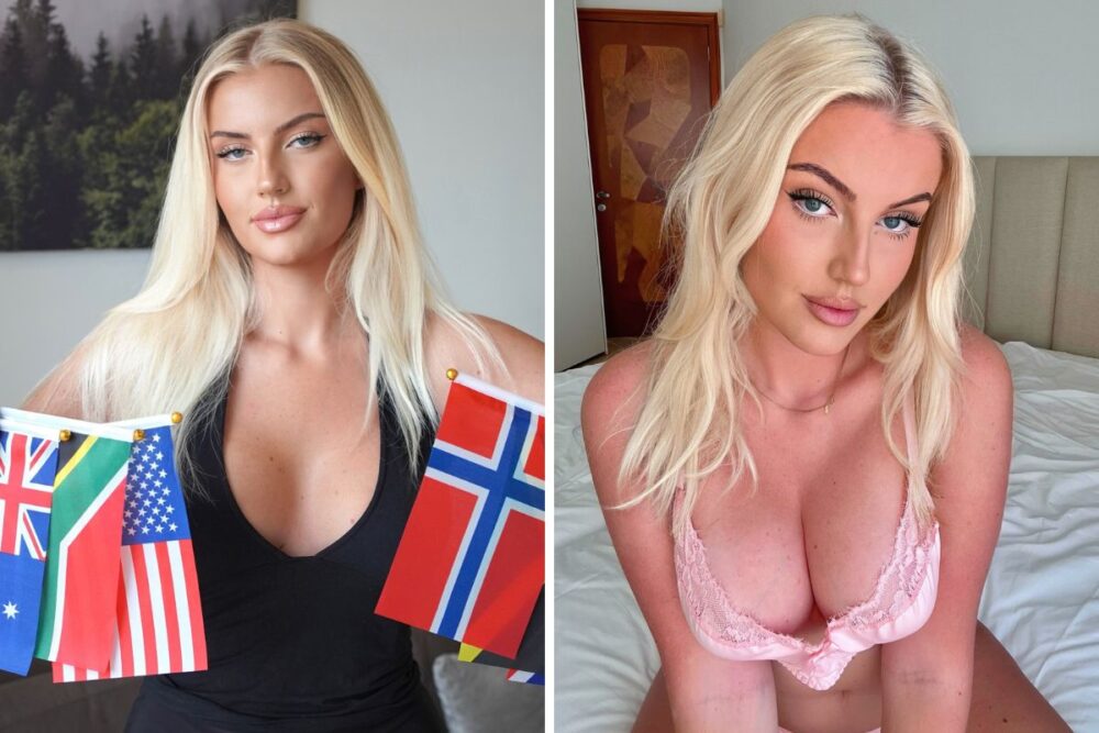 Cette star d'OnlyFans veut coucher avec des hommes dans chaque pays du monde