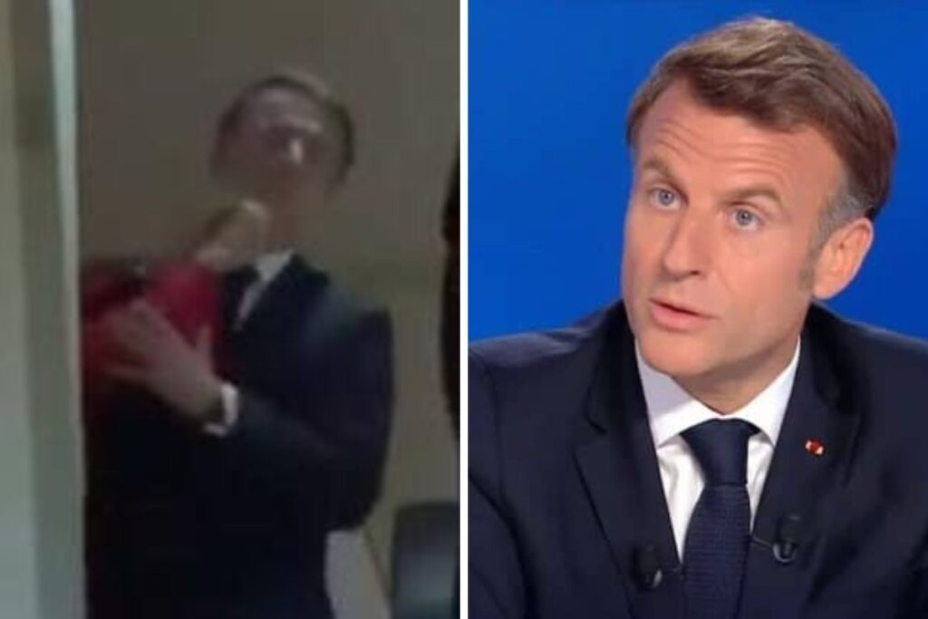 Emmanuel Macron giflé par son épouse ? Le président s’exprime après la ...